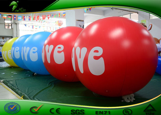 Decoration Inflatable Advertising Balloons / Giant Inflatable Ball For Humans