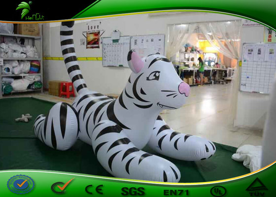 Cute Cartoon Animal Inflatables / Inflatable Tiger Toys For Kids 2 - 3 Years Warranty