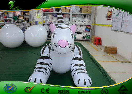 Cute Cartoon Animal Inflatables / Inflatable Tiger Toys For Kids 2 - 3 Years Warranty