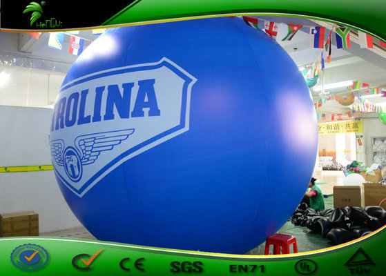 Customzied Inflatable Helium Balloon / PVC 0.18mm Advertising Printed Balloon