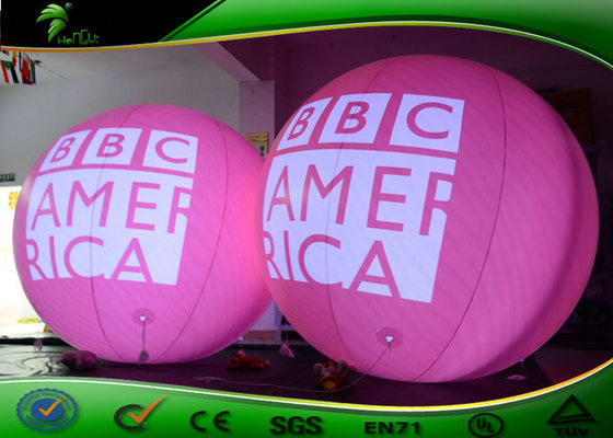 Giant Inflatable LED Air Balloon / Commercial Model Helium Advertising Balloons