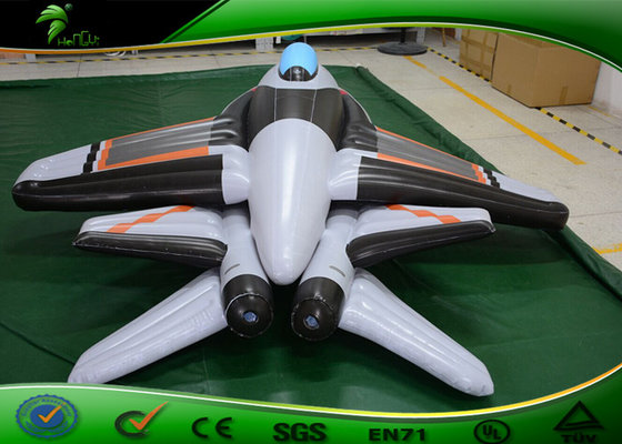 PVC Giant Inflatable Blimp / Inflatable Spaceship For Advertising Decoration