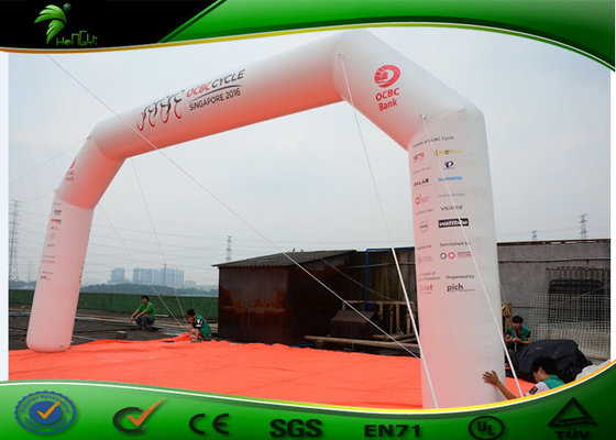 Customized Giant Inflatable Arches / Inflatable Entrance Arch For Outdoor Advertising