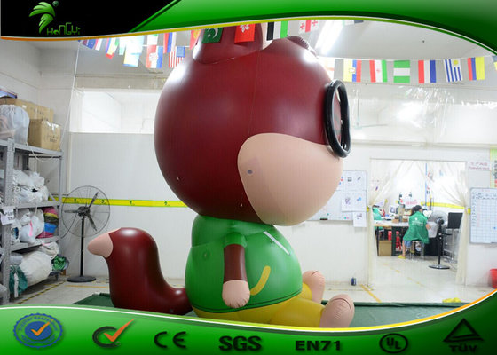 Giant 3M Inflatable Squirrel Balloon Large PVC Squirrel Model For Advertising