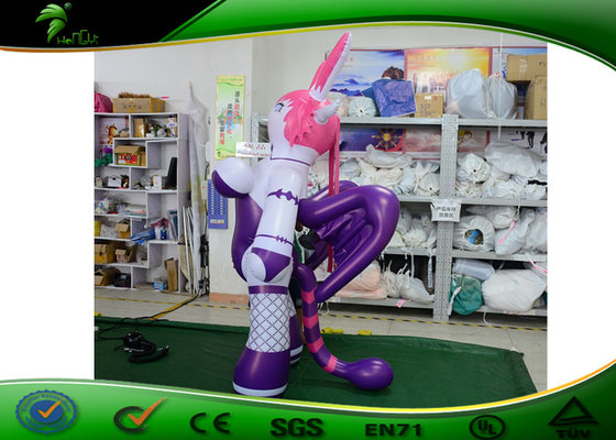 Double PVC Layers Inflatable Model Sex Girl Suit Fire - Resistance For Advertising