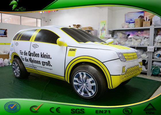 Custom Logo Car Shaped Inflatable Model / Inflatable Car Replica For Promotion