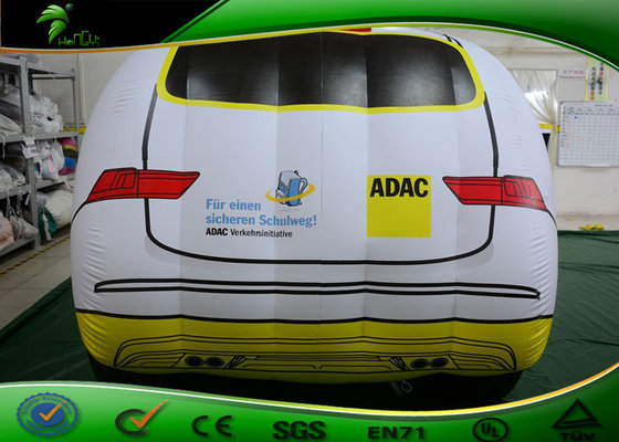 Custom Logo Car Shaped Inflatable Model / Inflatable Car Replica For Promotion