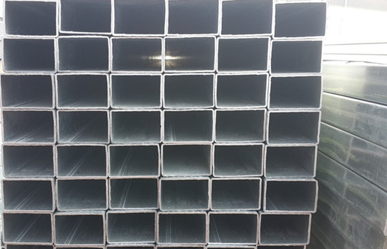 Q195/Q235 は鋼鉄正方形の管、ASTM A53 の空セクション正方形の鋼鉄管に電流を通しました