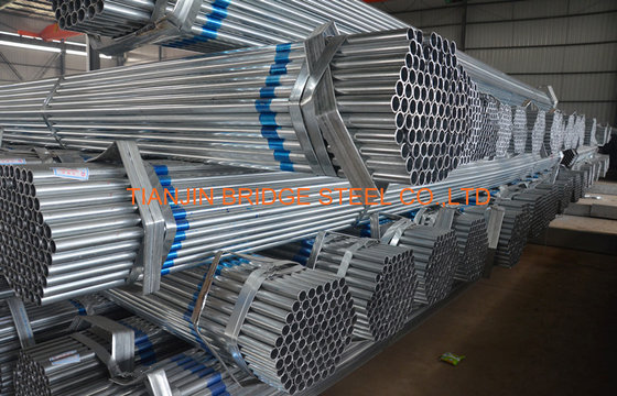 Q195 - Q215 Welded Pre Galvanized Steel Pipe For Construction BS EN 10297