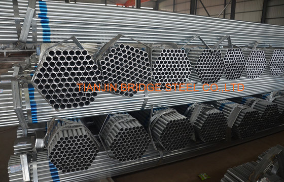 Q195 - Q215 Welded Pre Galvanized Steel Pipe For Construction BS EN 10297