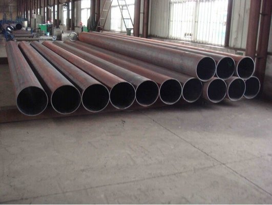 Q235 ASTM / ANSI Welded Steel Pipe Hot Rolled For Fluid / Gas Transport