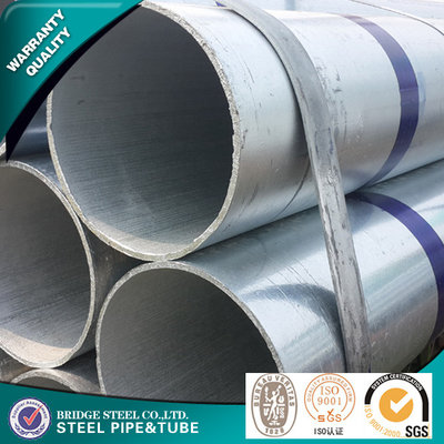 ASTM A53 Round Galvanized Mild Steel Tube SS400 STK400 STK500 Large Diameter
