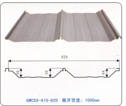 Waterproof , moisture resistance Residential Corrugated Steel Sheet for roofing