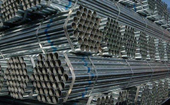 ERW / Square / Round Black Color Welded Steel Pipe With ASTM A53, BS1387, DIN2244