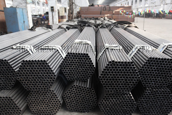 Round STBL380 JIS G3460 STBL690 Seamless Seamless / Normalized Steel Pipe for Chemical Use