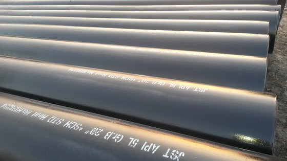 API ASTM の炭素鋼の OD 21.3mm - 914.4mm が付いているつや出しの継ぎ目が無い管の厚い壁