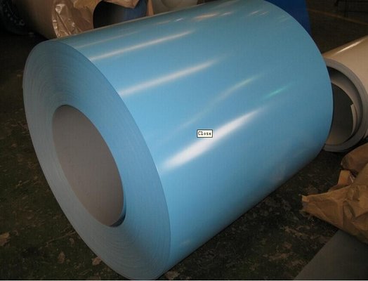 Zn Coated Hot Dipped Galvanized Steel Coil PE HDP , Zinc Coated Steel