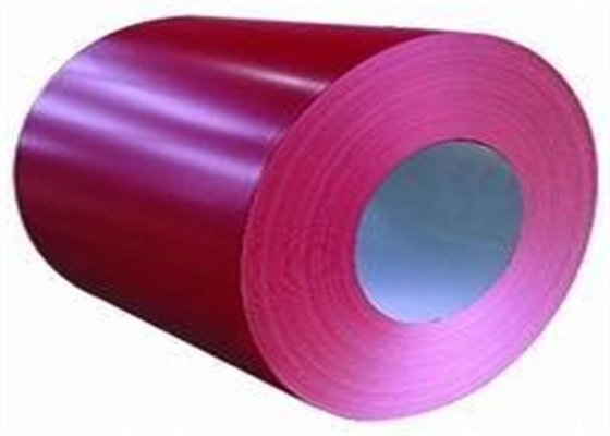 電流を通された色は 508mm ID でコイルの高力薄い鋼板に塗りました