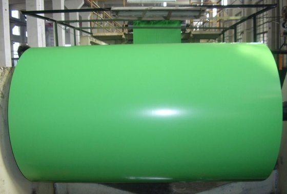 色は鋼鉄コイル JIS ASTM の熱い浸された電流を通された Prepainted 鋼鉄コイルに塗りました