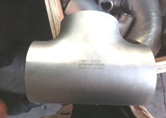 ステンレス鋼管ティー ASTM/ASME SB 336/UNS 2200 （ニッケル 200）/UNS 2201 （ニッケル 201 の）/UNS 4400