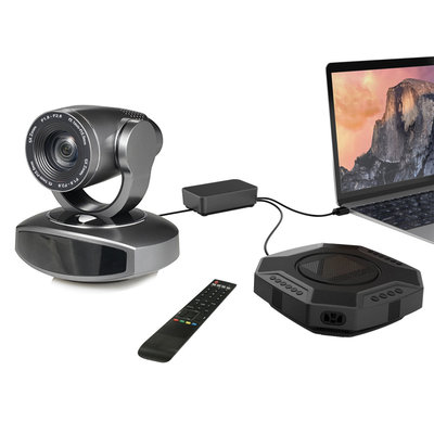 Voice and Video Conferencing 1080p 30fps 5X Optical Zoom HD Video Camera Mini USB PTZ