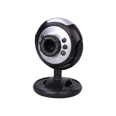 Hot selling 6 LED Night vision webcam Manual focusing USB 2.0 for Desktop Laptop Computer Camera