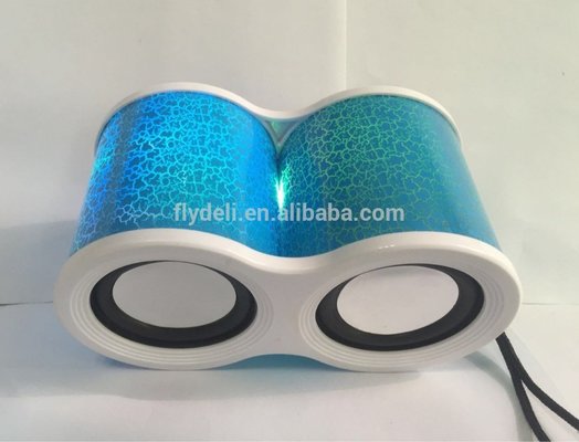 2018 Best Selling Crackle FM LED Wireless Portable Mini blue tooth Speaker