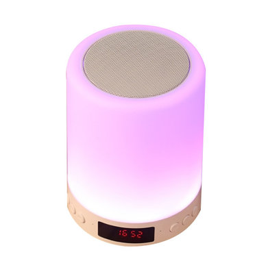 LED Rainbow Speaker TF Card, FM Radio and Hands-free   BT speakers