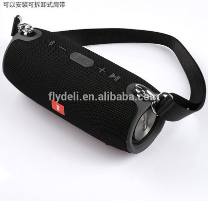 OEM  Portable  TF USB AUX FM cylinder blue tooth speaker