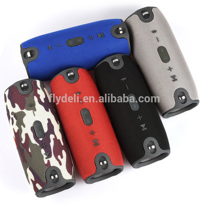 OEM  Portable  TF USB AUX FM cylinder blue tooth speaker