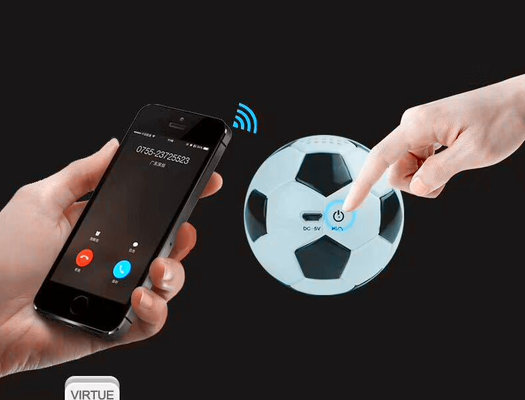 2019 amazon best seller football rohs mini bluetooth speaker