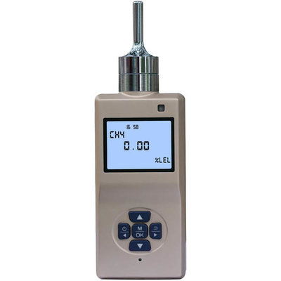 Portable pump-suction Methane (CH4) gas detector