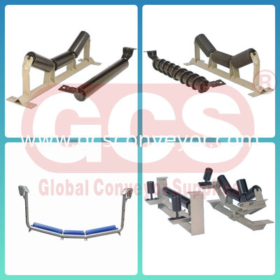 Conveyor Roller and Frame 89mm -152mm Return roller belt conveyor roller for cement plant conveyor