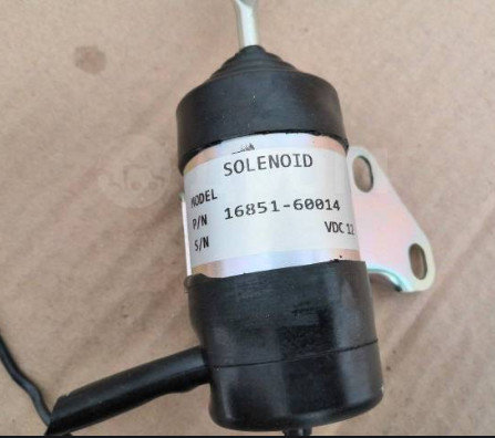 KUBOTA SOLENOID, STOP 16851-60014 SA-3725-12 yuchai engine