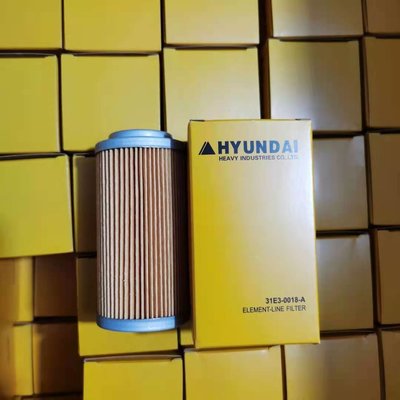 Hyundai R215-7 R110-7 Excavator Parts Hydraulic Pilot Filter 31e3-0018-a with high quality