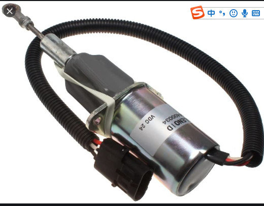 3932546 Diesel Fuel Shut Off Solenoid Valve SA-4639-24 24V Cummins Engine electronic parts