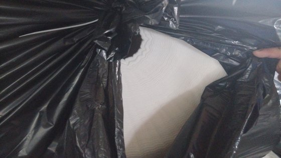 Non Woven Polypropylene Geotextile Fabric For Retaining Walls White Color