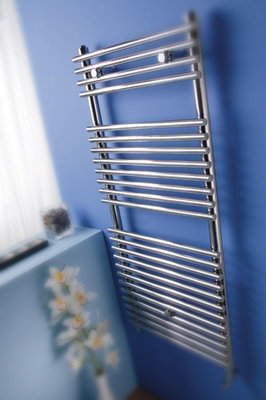 CE Certificate Electric Heated Towel Rails Radiator With Thermostat For Bathrooms 