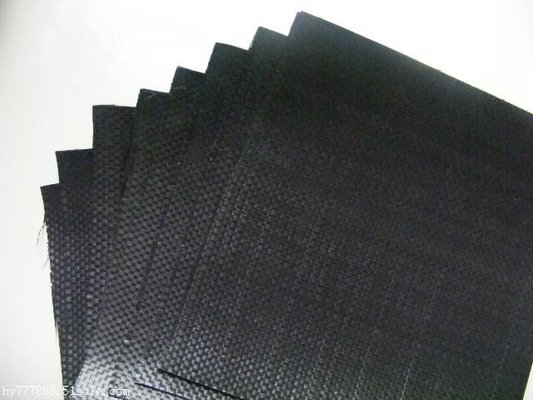 Black / Green Color Woven Geotextile Fabric For Driveway Polypropylene Material