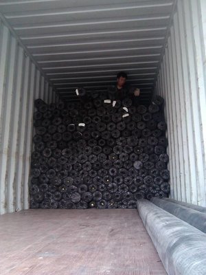 Optimum Permeability PP / PET Woven Geotextile Fabric For Driveway Protection