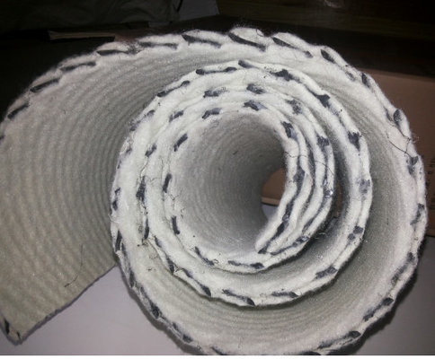 Polyethylene Geocomposite Drainage Net With Geotextile Road Construction