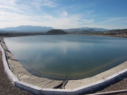 Black / White Color Geomembrane Pond Lining Sheets , Polypropylene Pond Liner