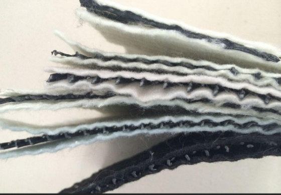 4mm - 8mm Geocomposite Drainage Net , Geonet Geosynthetics Drainage Layer Roll