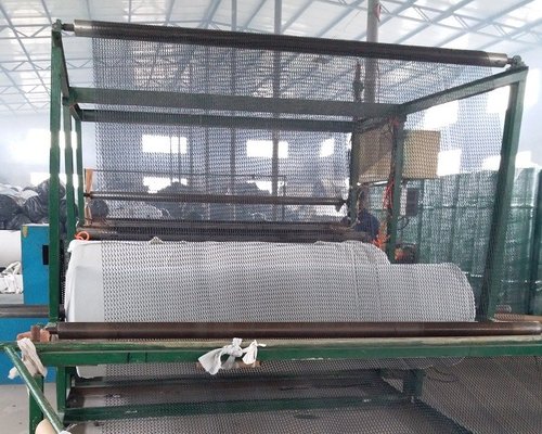 Knitted Plastic / HDPE Geosynthetic Geocomposite Drainage Layer Heavy Duty