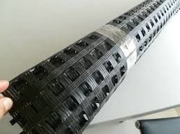 Soil Stablization Pavement Reinforcement Geogrid Low Elongation Coefficient