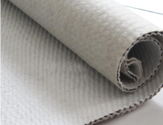 Low Elongation Geocomposite Drainage Net With Two Sides Geotextile Woven Fabric