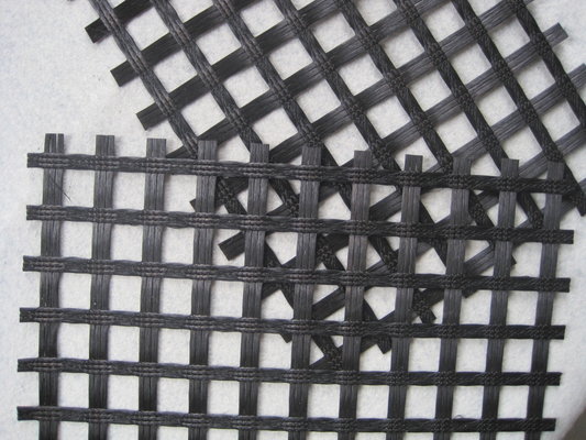 PVC Coated Pavement Reinforcement Geogrid For Slope Protection CE Certificate