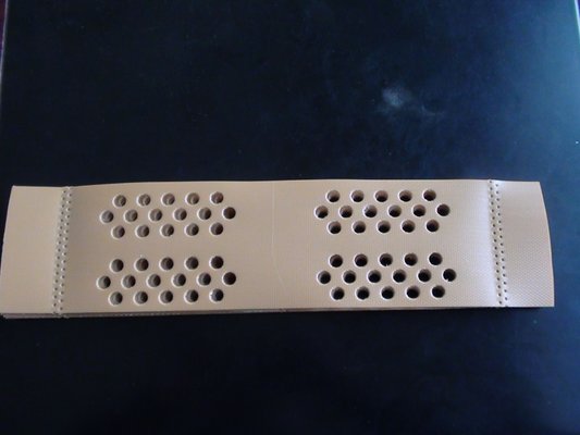 1.5mm Sheet Plastic / HDPE Textured Perforated Geocell Geonet Geoweb Wall
