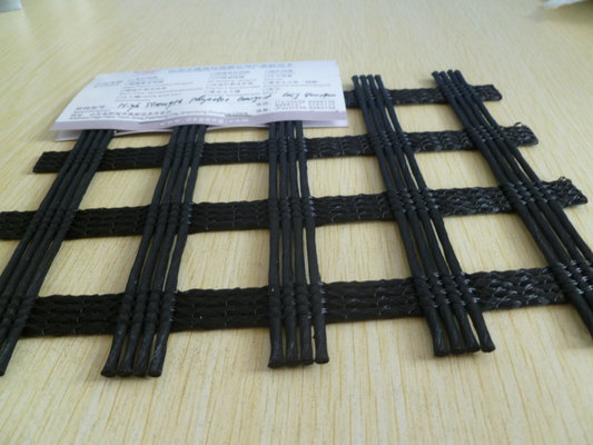 Triaxial Polyester Asphalt Reinforcement Grid High Tensile Strength Anti UV
