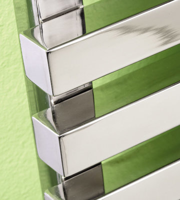Stainless Steel Electric Bathroom Heated Towel Rails Radiators Wall Mounted